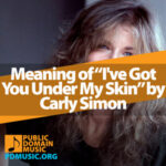 Meaning of the Song "I've Got You Under My Skin" by Carly Simon - Public Domain Music