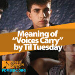 Meaning of the Song "Voices Carry" by 'Til Tuesday - Public Domain Music